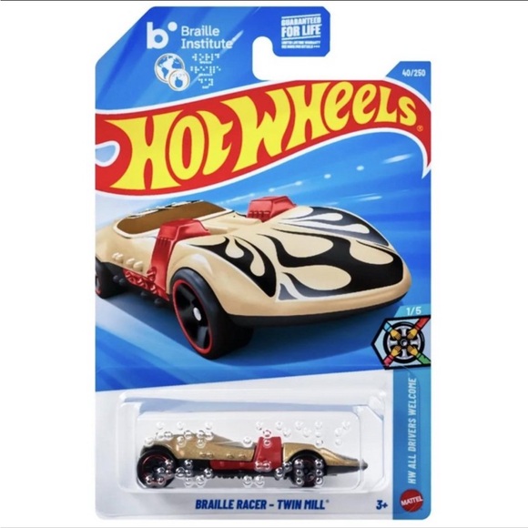 Hot Wheels | Toys | Hot Wheels Braille Racer Twin Mill Hw All Drivers ...